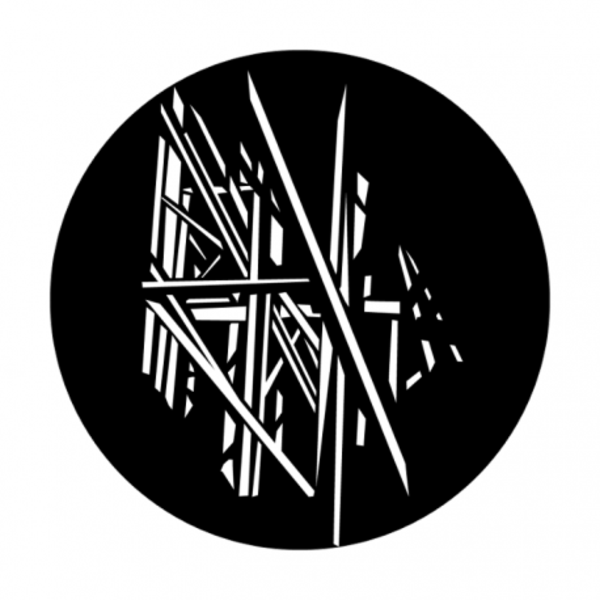 Apollo PrintScenic Plastic Gobo ME2068 Steel Beams (Apollo PP-ME2068)