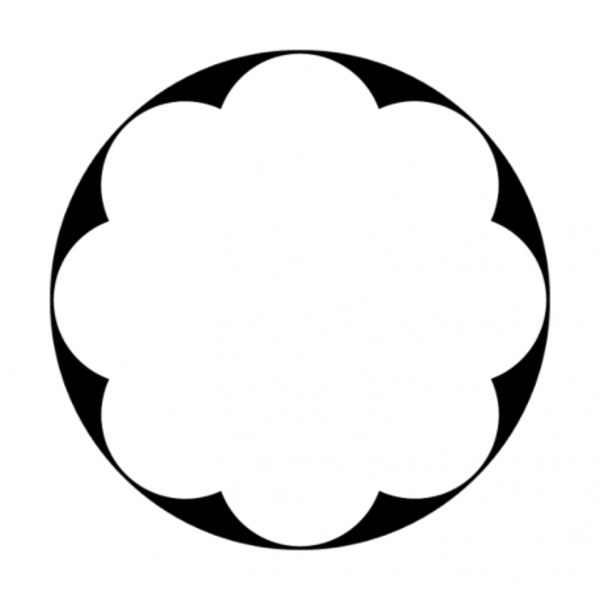 Apollo PrintScenic Plastic Gobo ME2236 Spotlight Rounded Edge (Apollo ...