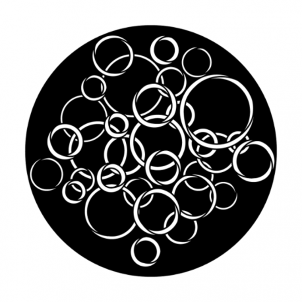 Apollo PrintScenic Plastic Gobo ME2301 Interlocking Halos (Apollo PP ...