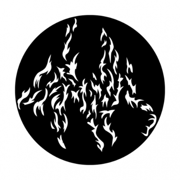 Apollo PrintScenic Plastic Gobo ME2468 Breakup-Rising Fire (Apollo PP ...