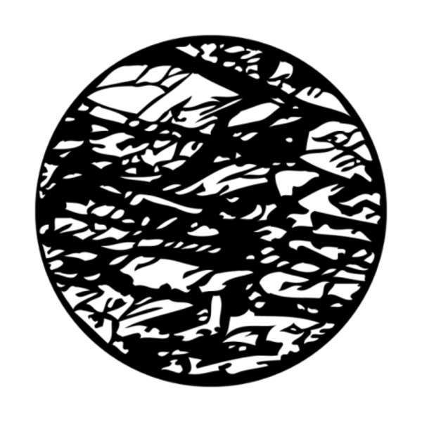 Apollo PrintScenic Plastic Gobo ME2476 Breakup-Marble (Apollo PP-ME2476)