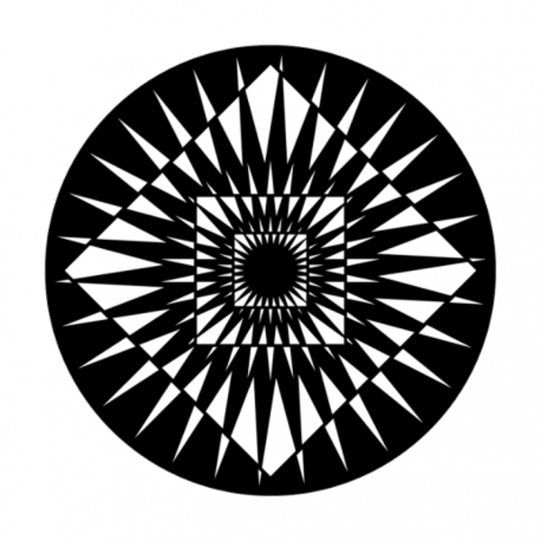 Apollo PrintScenic Plastic Gobo ME2564 Quilt Burst (Apollo PP-ME2564)