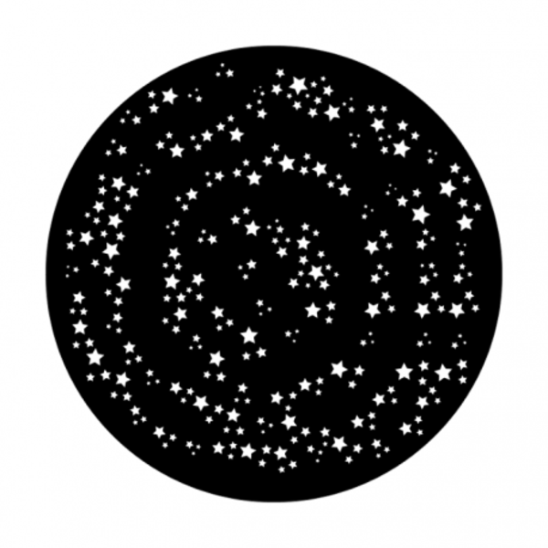 Apollo PrintScenic Plastic Gobo ME4255 Swirling Starry Night (Apollo PP ...