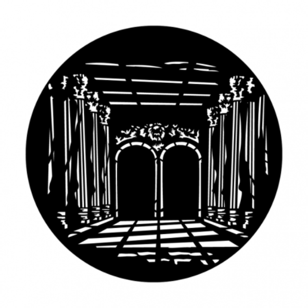 Apollo PrintScenic Plastic Gobo ME6043 Courtyard (Apollo PP-ME6043)