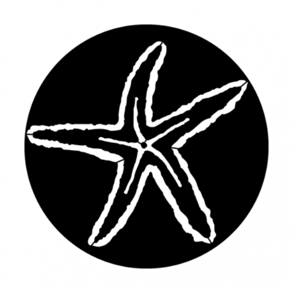 Apollo PrintScenic Plastic Gobo ME7005 Sea-Starfish (Apollo PP-ME7005)
