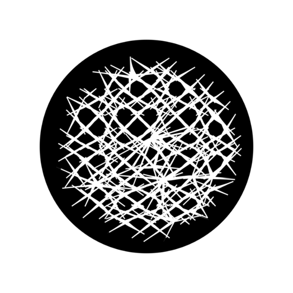 Apollo SuperRes Glass Gobo 0071 Crown of Thorns Reversed (Apollo SR-0071)