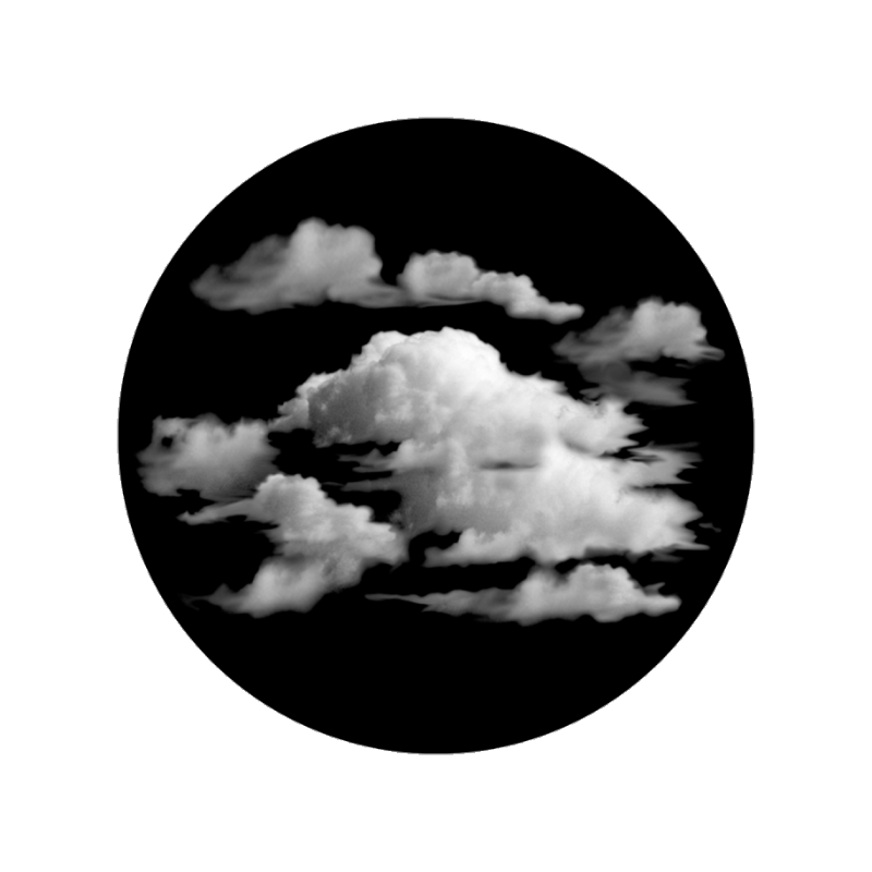 Apollo SuperRes Glass Gobo 0093 Cloud 6 (Apollo SR-0093)