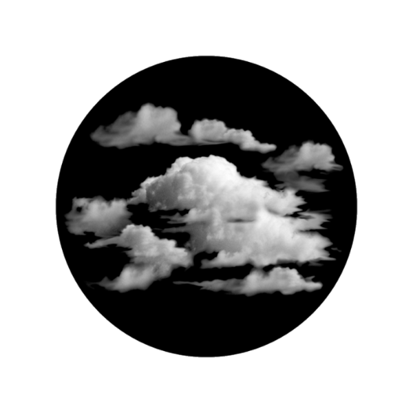 Apollo SuperRes Glass Gobo 0093 Cloud 6 (Apollo SR-0093)