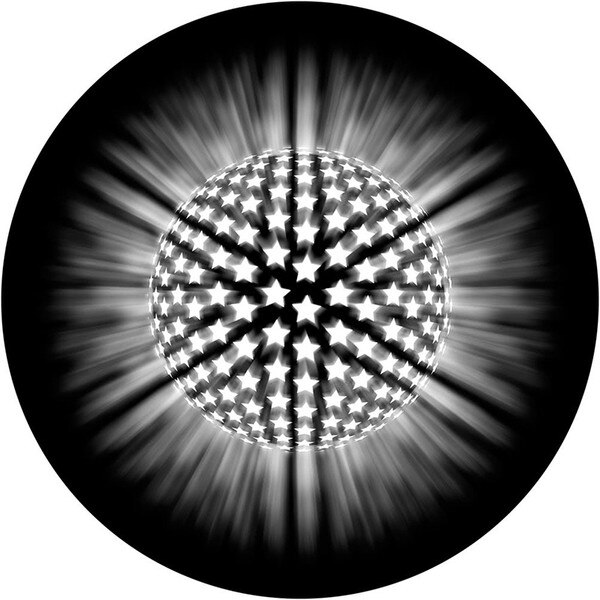 Apollo SuperRes Glass Gobo 0128 Radiant Star Ball (Apollo SR-0128)