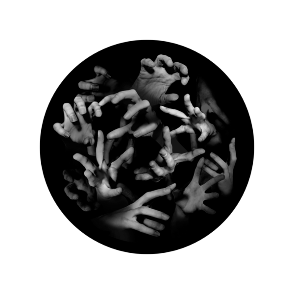 Apollo SuperRes Glass Gobo 0150 Spooky Hands (Apollo SR-0150)