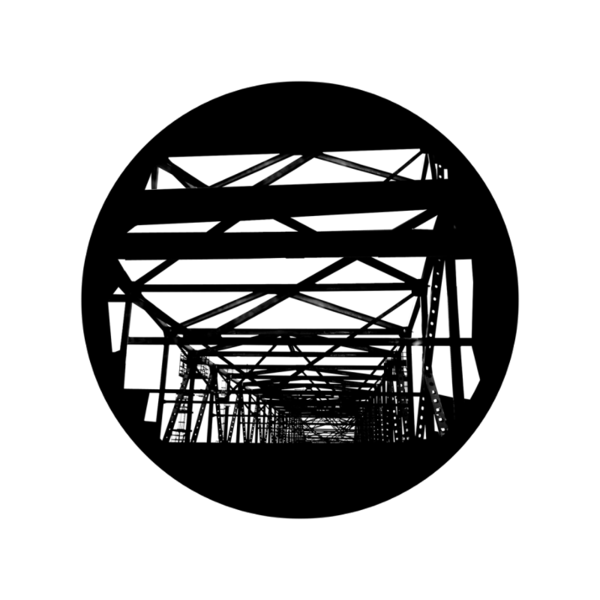 Apollo SuperRes Glass Gobo 1113 Bridge Abstract (Apollo SR-1113)