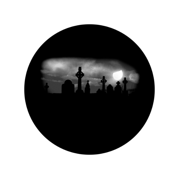 Apollo SuperRes Glass Gobo 1139 Spooky Graveyard (Apollo SR-1139)