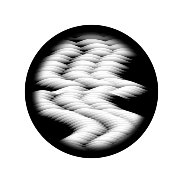 Apollo SuperRes Glass Gobo 2130 Mole Hills (Apollo SR-2130)