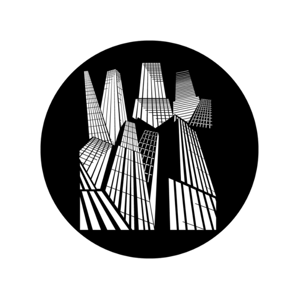 Apollo SuperRes Glass Gobo 6040 City Building Lights (Apollo SR-6040)