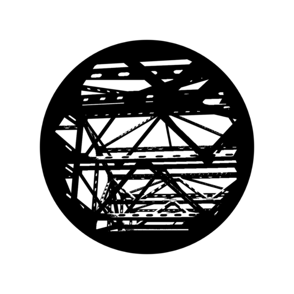 Apollo SuperRes Glass Gobo 6054 On A Bridge (Apollo SR-6054)