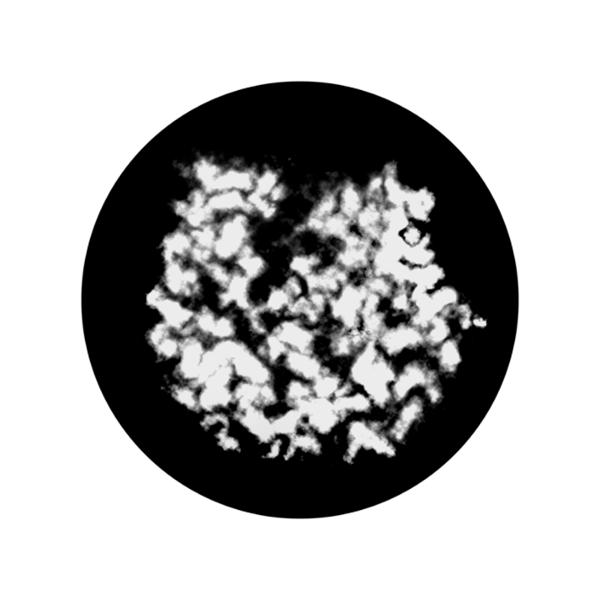 Apollo SuperRes Glass Gobo 6063 Spotty Clouds (Apollo SR-6063)