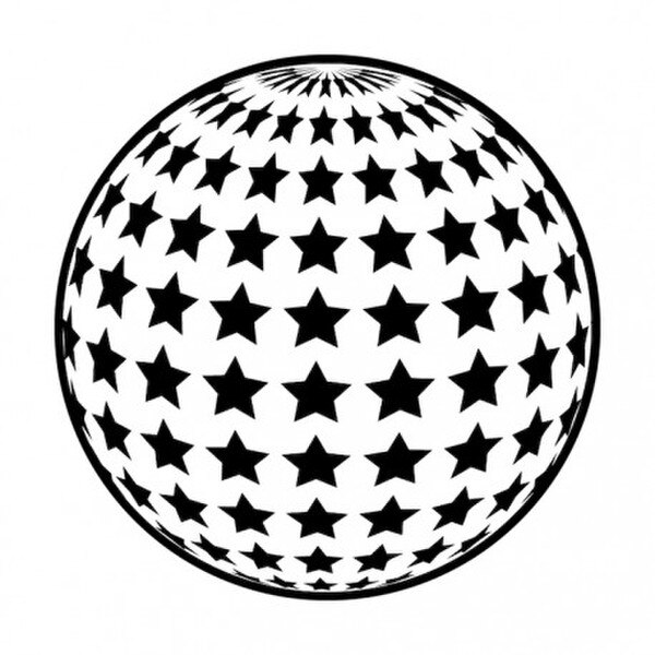 Apollo SuperRes High End Glass Gobo 6207 Star Globe (Apollo SR-6207)