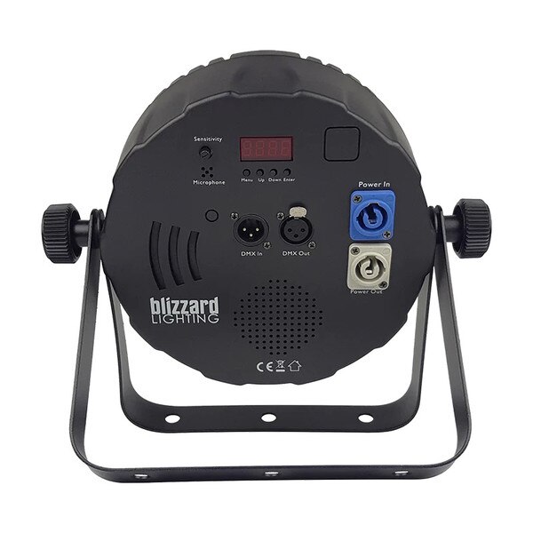 Blizzard LB-Par Quad RGBA LED 12x 10-Watt Fixture (Blizzard LB PAR Quad ...