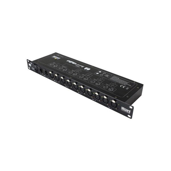 Blizzard Pipeline Twin 19in. DMX512 Signal Splitter / Amplifier ...