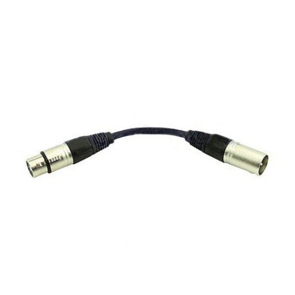 DMX 3-Pin Male to 5 Pin Female Adapter - 6in. (DMX5F3M)