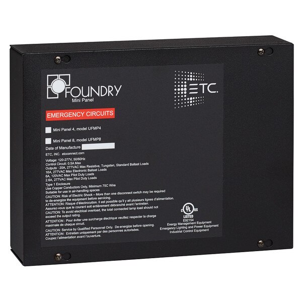 mini standard control panel