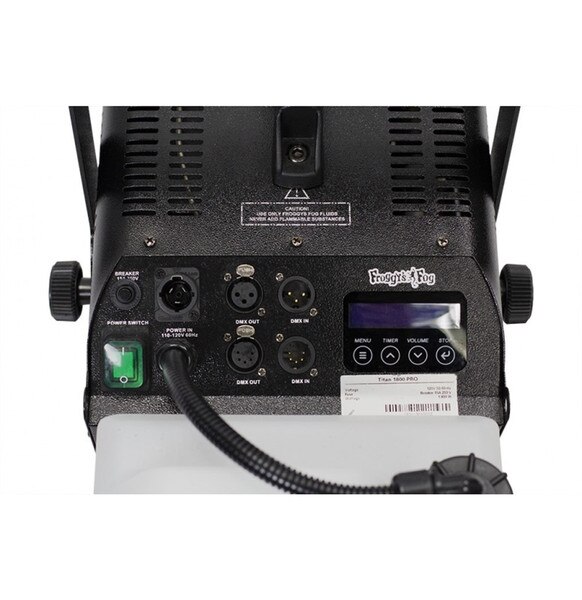 Froggy's Fog Titan 1800 Pro DMX Fog Machine (Froggy's Fog FFM-TITAN ...