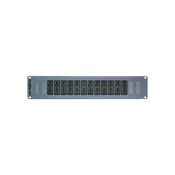 Lightronics 12 Channel Stagepin Rack Mount Dimmer Back Panel ...