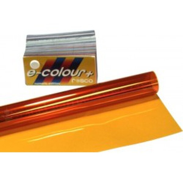 Rosco E-Colour 102 Light Amber - 21in. x 24in. Sheet (Rosco E-Colour ...