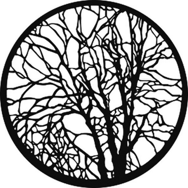 Rosco GAM Steel Gobo - Bare Branches (Rosco GAM Steel Gobo 216)