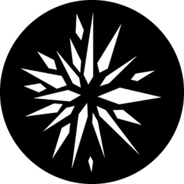 Rosco GAM Steel Gobo - Diamond Breakup (Rosco GAM Steel Gobo 354)