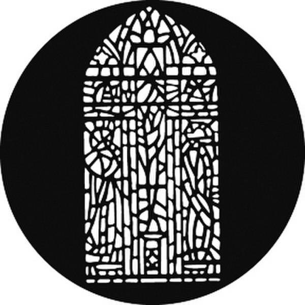Rosco GAM Steel Gobo - Stained Glass Window (Rosco GAM Steel Gobo 583)