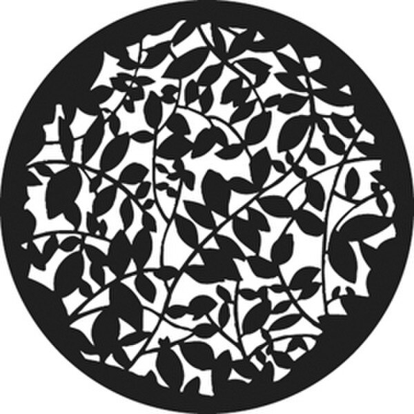 Rosco GAM Steel Gobo - Giant Leaves (Rosco GAM Steel Gobo 748)