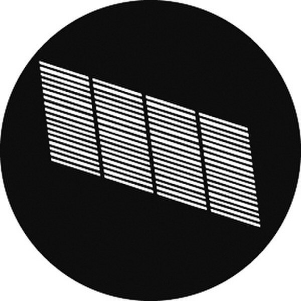 Rosco GAM Steel Gobo - Office Window 7 (Rosco GAM Steel Gobo 770)