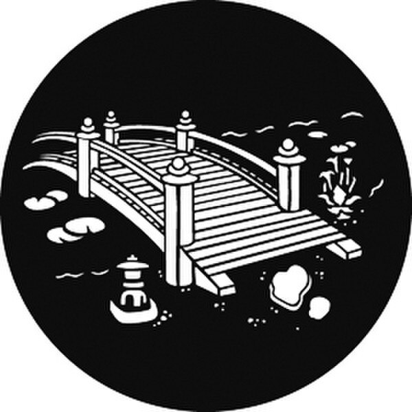 Rosco GAM Steel Gobo - Japanese Garden (Rosco GAM Steel Gobo 896)