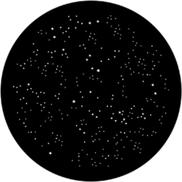 Rosco Steel Gobo - Starry Sky (Rosco Steel Gobo 71054)