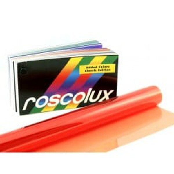 Rosco Roscolux 04 Medium Bastard Amber - 20in. x 24in. Sheet (Rosco ...