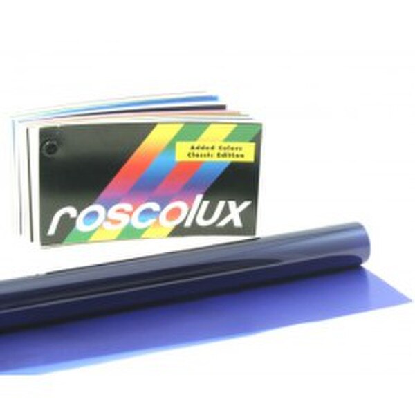 Rosco Roscolux 125 Blue Cyc Silk - 20in. x 24in. Sheet (Rosco Roscolux ...