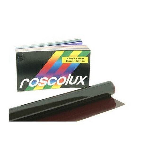 Rosco Roscolux 27 Medium Red Gel - 24" x 25' Gel Roll (Roscolux Roll R27)